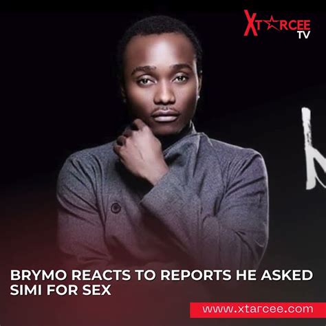 Brymo Reacts To Reports He Asked Simi For Sex Youtube