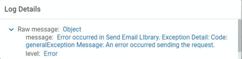 Error While Sending Email Through Our Own Email Library Activity Activities Uipath Community