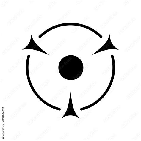 Radiation Symbol Line Icon Hazard Nuclear Warning Toxic Radioactive Contamination Danger Radiation Symbol Line Icon Hazard Nuclear Warning Toxic Radioactive Contamination Danger