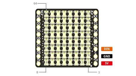 8x8 Rgb Shield — Wemos Documentation