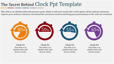 Amazing Clock PPT Template And Google Slides Themes