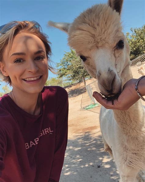 Emma Hix With Llama Scrolller