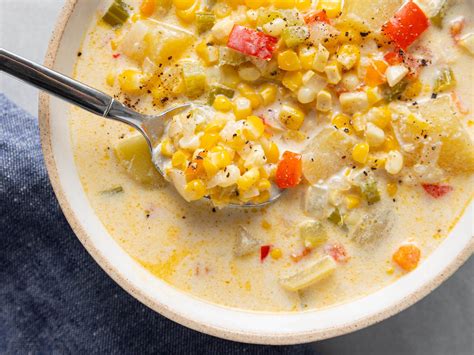 Quick Corn Chowder Soup Recipe