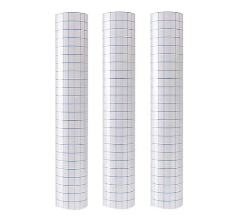 3 Pack Of Clear Vinyl Application Tape Transfer Tape Alignment Grid Shop Today Get It