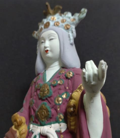 浄瑠璃寺門前「わらじや」様から紫色の「吉祥天」を連れて帰ってきました。 河越御所 エンターテイメント研究所