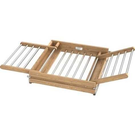Rev A Shelf WDR HSC Inch Width Wood Drying Rack With BLUM Soft Close Slides Min