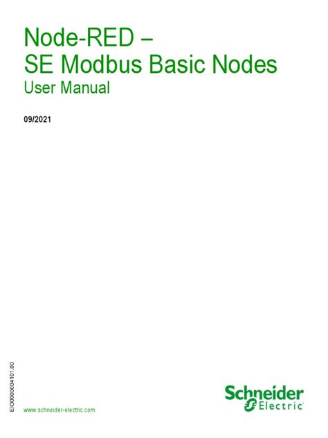 Se Modbus Basic Nodes User Manual Pdf Port Computer Networking Internet Of Things