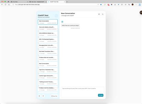 Bug 左侧概览太窄预览文字太少显示不全，无法很好的区分会话 · Issue 522 · Chatgptnextwebnextchat