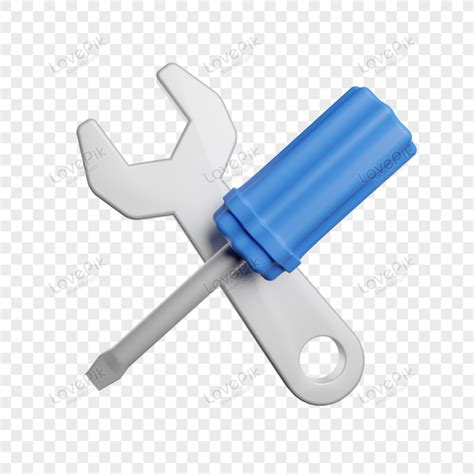 드라이버와 렌치 Png 일러스트 무료 다운로드 Lovepik