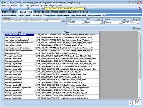 Correlation Summary CPT Tool