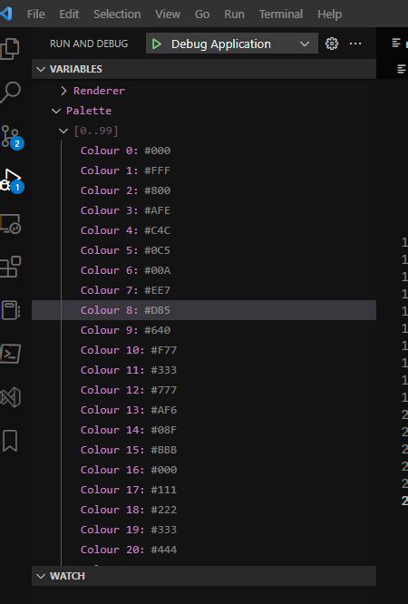 Visual Studio Code How To Add Color Preview To The Debug Sidebar S
