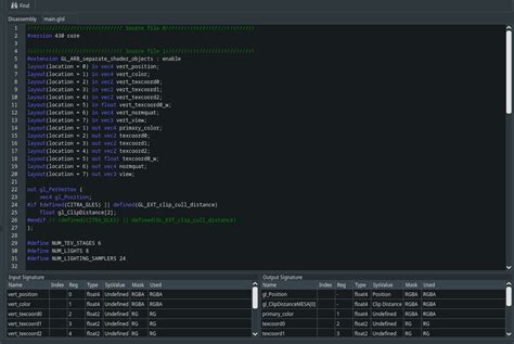 program pipeline interface mismatch r opengl