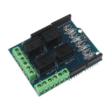 Channel V Relay Shield For Arduino Robotech Shop