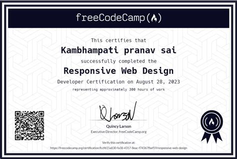 Pranav Sai On Linkedin Hello Connections Im Happy To Share That Ive Obtained A New