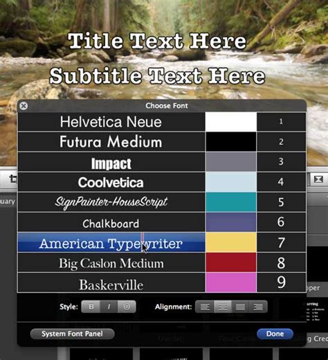 Customize IMovie S Titles Macworld