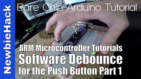 12 How To Create A Gpio Push Button Input For Arm Microcontrollers Debouncing Tutorial Part 1