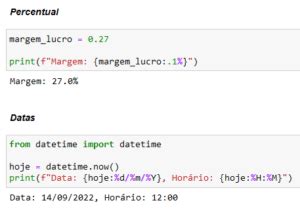 F Strings em Python Variáveis Dentro de Texto e Formatações