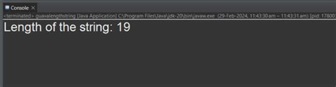 How To Get String Length In Java