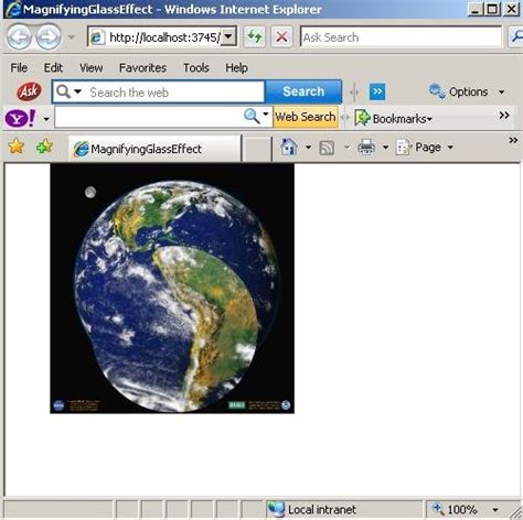 working with silverlight magnifying glass effect