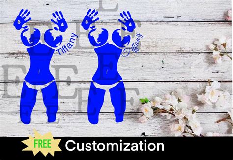 Sexy Front Boob Print Vinyl Sticker Etsy