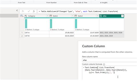 Solved Generate List Of Years Between Two Dates Microsoft Fabric Community