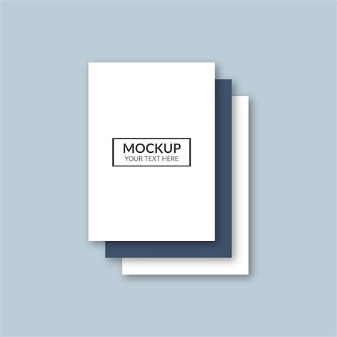 Premium Vector A4 Paper Modern Template