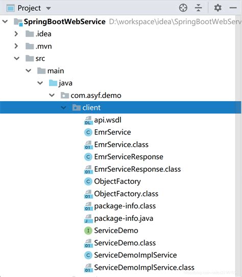 Springboot整合webservices（apache Cxf Jax Ws）（一）入门示例orgapachecxfjaxws