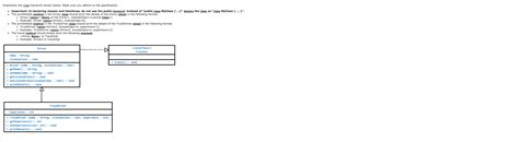 Solved Implement The Class Hierarchy Shown Below Make Sure