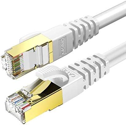 Amazon Com Amazon Basics RJ45 Cat 7 Ethernet Patch Cable 10Gpbs High Speed Cable 600MHz