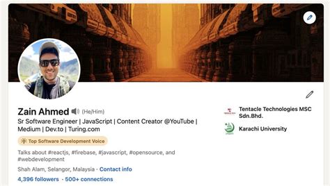 zain ahmed on linkedin opensourcecommunity developer softwaredevelopment developercommunity