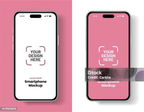 고립 된 배경을 가진 3d 현실적인 고품질 스마트 폰 모형 스마트 폰 모형 컬렉션 장치 전면 보기 흰색 배경에 그림자가있는 3d 휴대 전화 0명에 대한 스톡 벡터 아트 및