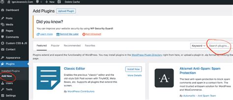 how to add plugin igorjovanovic