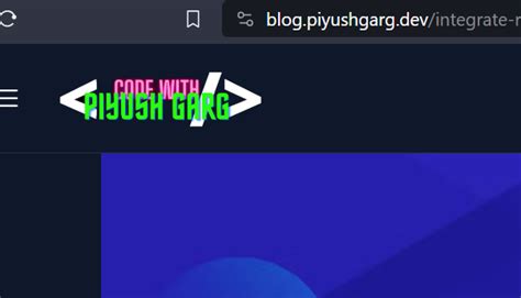 In Header Of Blog Posts Code With Piyush Garg Is Overlapping Issue