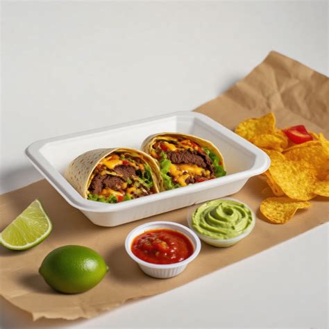 32oz Microwaveable Pp Food Tray Film Sealable Container Ge Food Pack