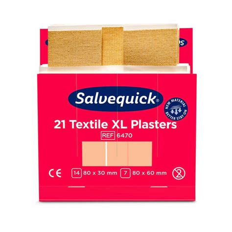 Cederroth Salvequick Textilpflaster Allergiegetestet Und Flexibel