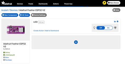 Led Blink Adafruit Esp32 Feather V2 Adafruit Learning System