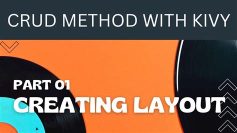 Kivy Tutorial How To Do CRUD Method With Kivy Json File Part 1