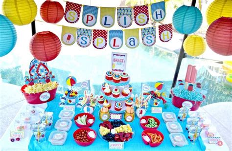 Pool Party Ideas For Spring Events Pool Birthday Party Pool Party