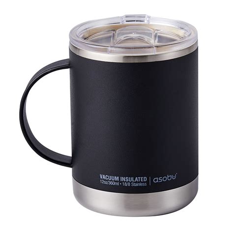 아소부 얼티미트 머그 360ml 블랙and블랙 코스트코 코리아