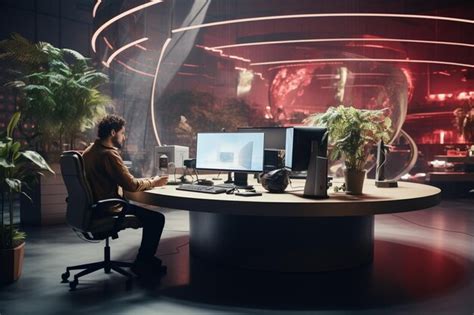 Premium Ai Image Virtual Assistance In Customer Service