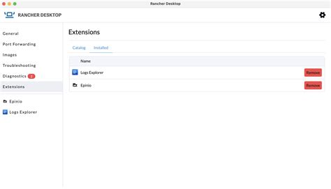 Installing And Uninstalling Rancher Desktop Extensions Rancher