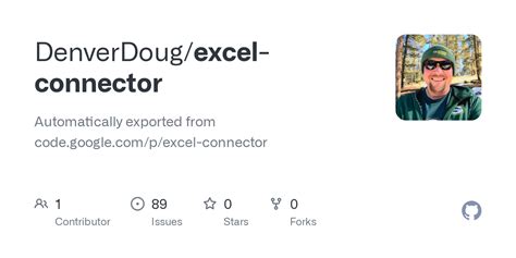 Github Denverdoug Excel Connector P Excel Connector