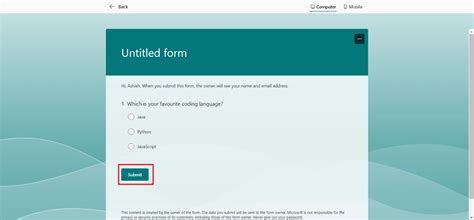 Get The Full Course Of Microsoft Forms