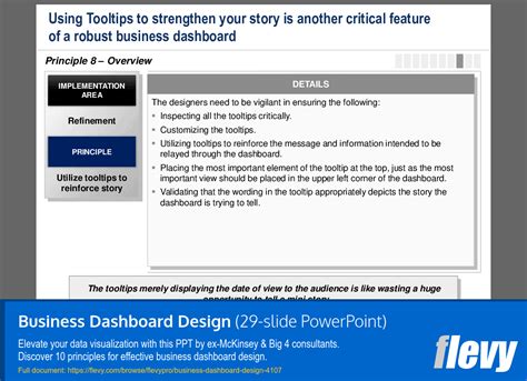 Enhancing Dashboard Narratives With Effective Tooltips Ppt Slide