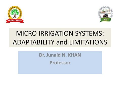 Micro Irrigation System Adaptability And Limitations Ppt