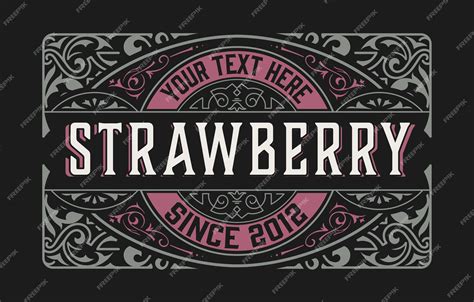 레트로 빈티지 Logotypes 또는 휘장 세트 프리미엄 벡터