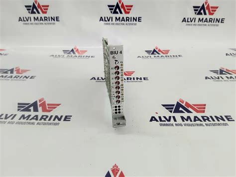 Metso Biu 4 Binary Input Module M851221 Alvi Marine