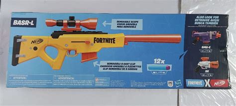 Nerf Blaster Basr L Fortnite Rifle Newusa Hobbies And Toys Toys And Games On Carousell