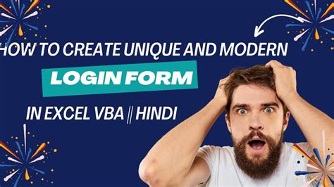 How To Create Login Form In Excel Vba Hindi Youtube