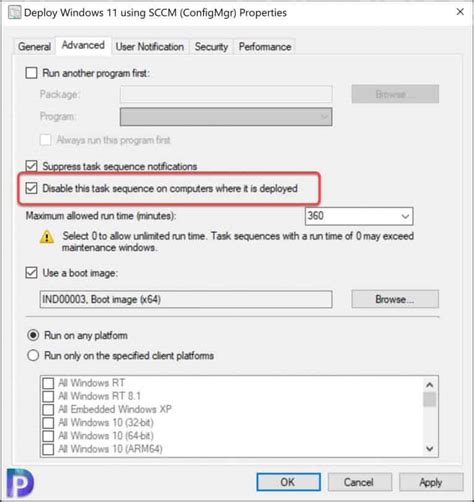 How To Disable Sccm Task Sequence Deployment
